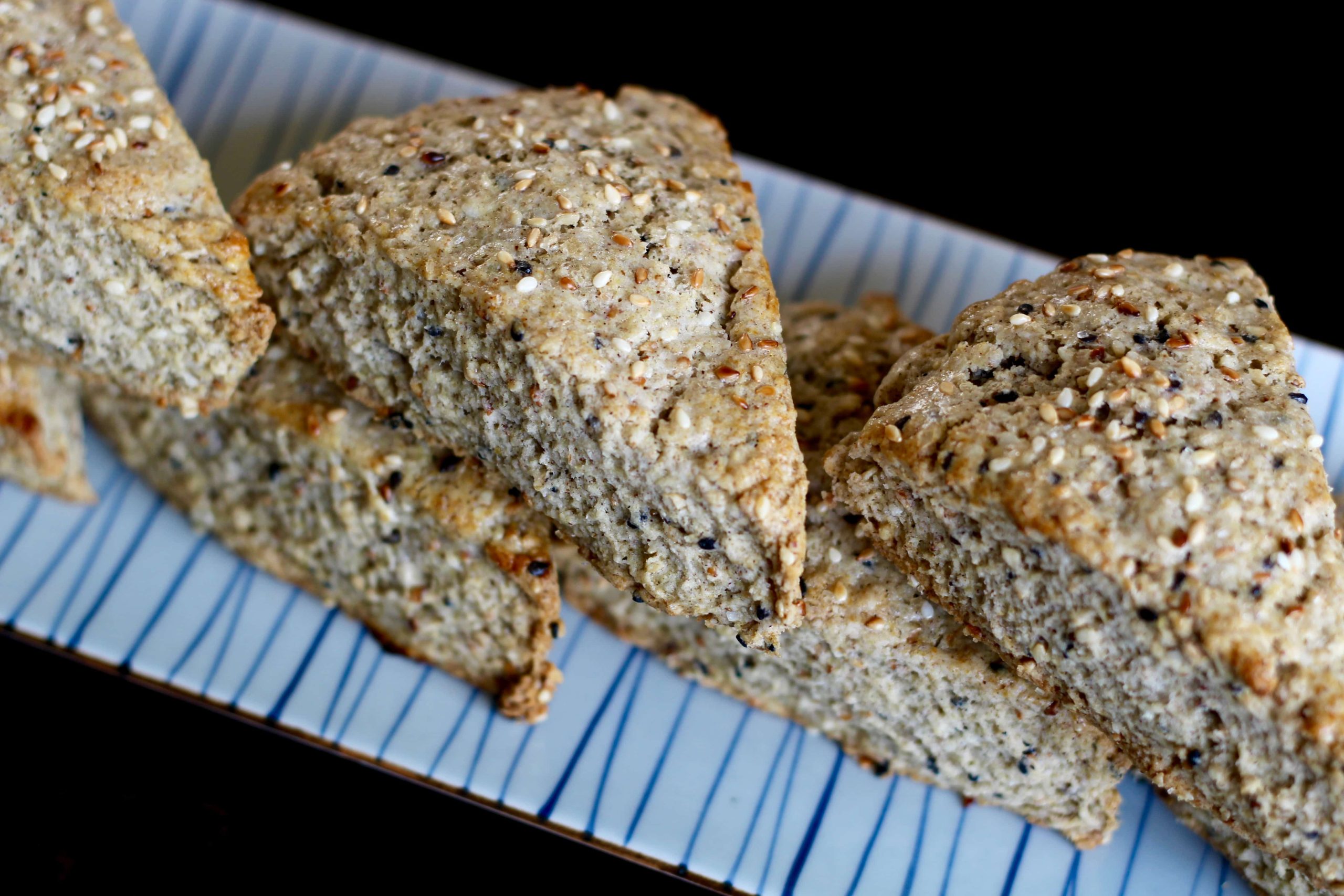 Baked Sunday Mornings: Chinese 5-Spice Sesame Scones - Stellina Sweets