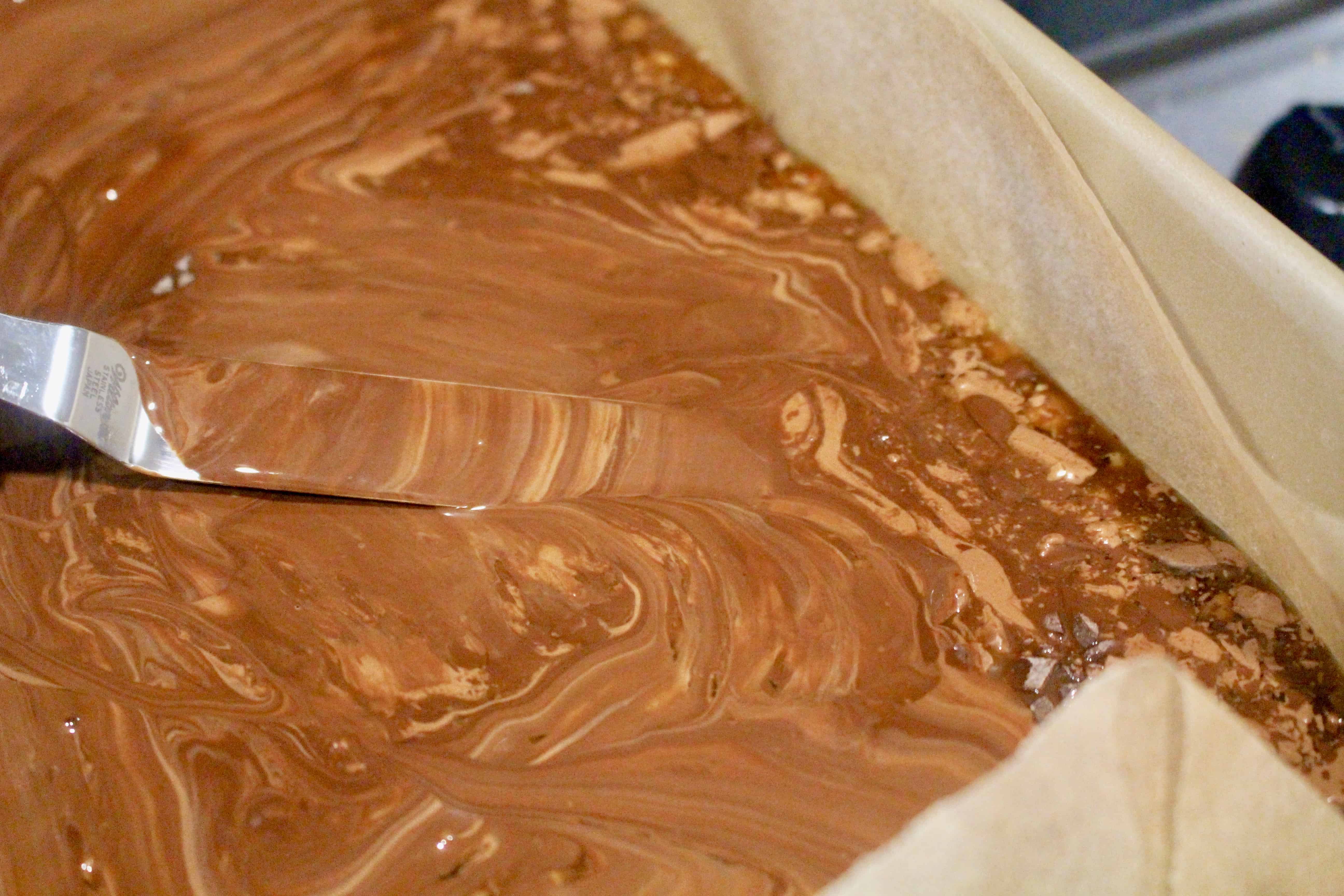 Baked Sunday Mornings: Pecan & Almond Chocolate Toffee – Stellina Sweets